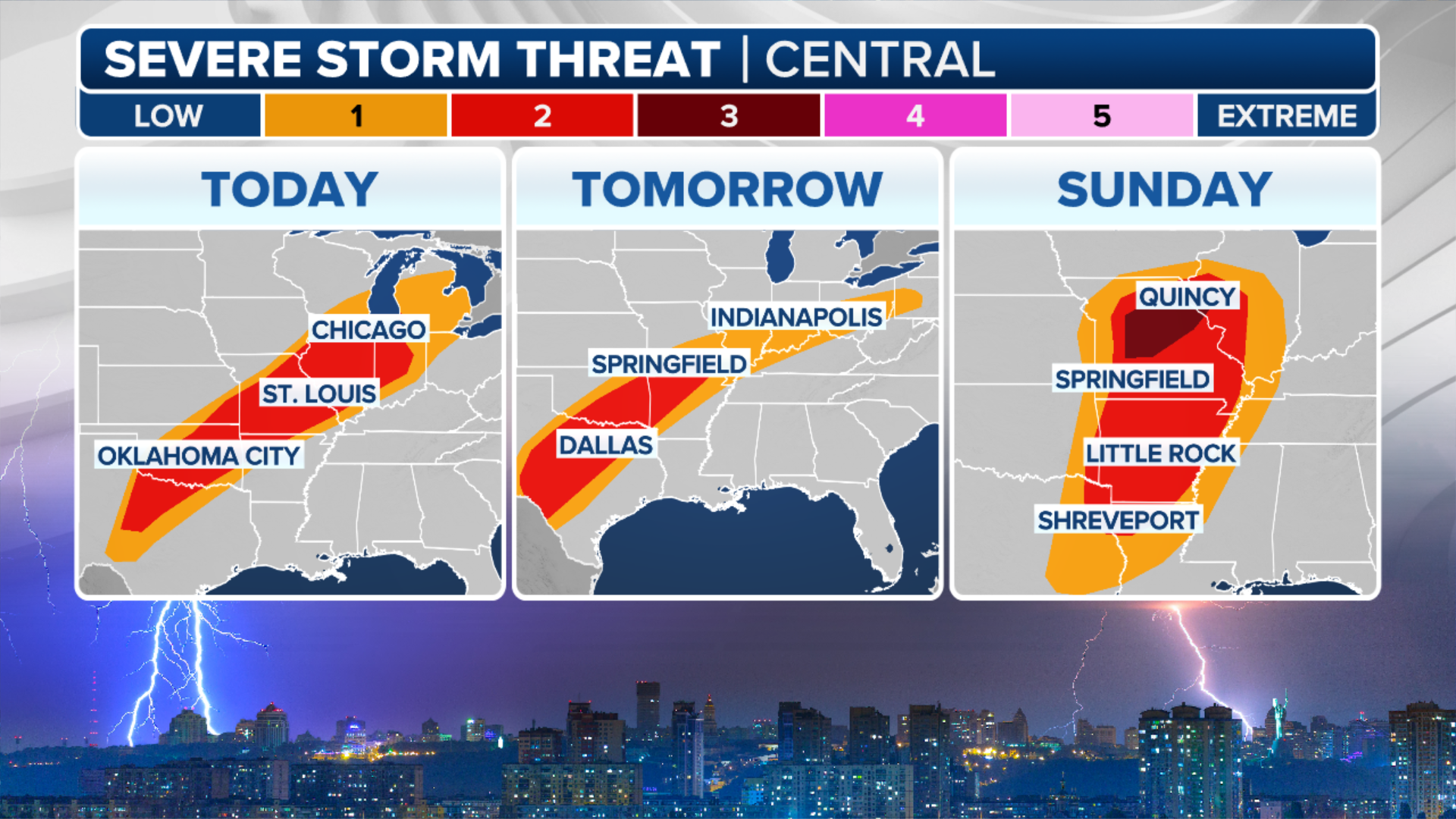 Today's top weather news: 52M under threat of severe weather Friday | Fox Weather